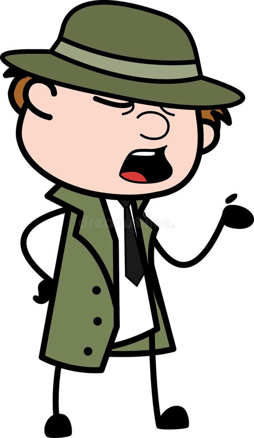 Unamused Face Expression - Cute Cartoon Boy Illustration Stock ...