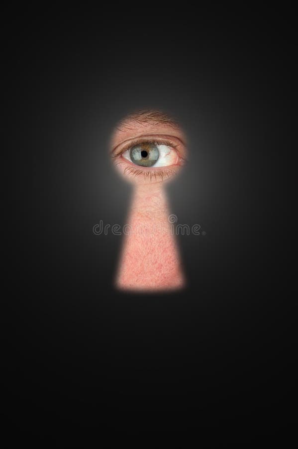 Spying stock photo. Image of eyeball, stalker, secrecy - 27767992