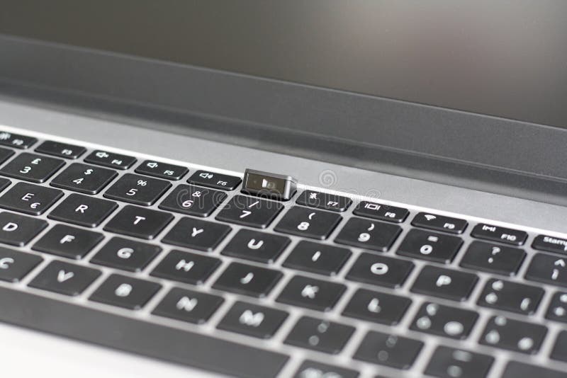 Spying on Computer or Surveillance and Hacking are Shown with Photo of ...