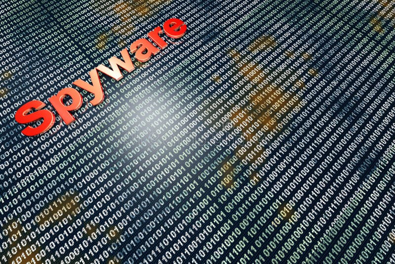 Spyware stock illustration. Illustration of computing - 72746150