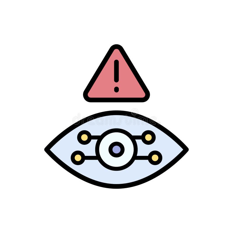 Outline Spyware Vector Icon. Isolated Black Simple Line Element ...
