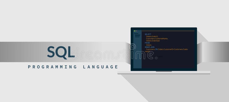 SQL Programming Language with Script Code on Laptop Screen, Programming ... SQL Programming Language with Script Code on Laptop Screen, Programming ...