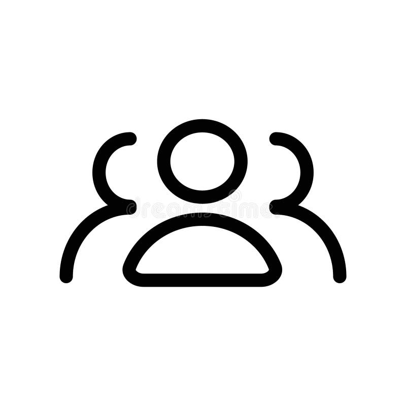 Squad Icon Design in Filled and Outlined Style Stock Vector ...