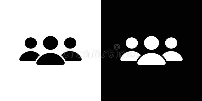 Squad Icon Group Symbol or Sign Vector Stock Illustration ...