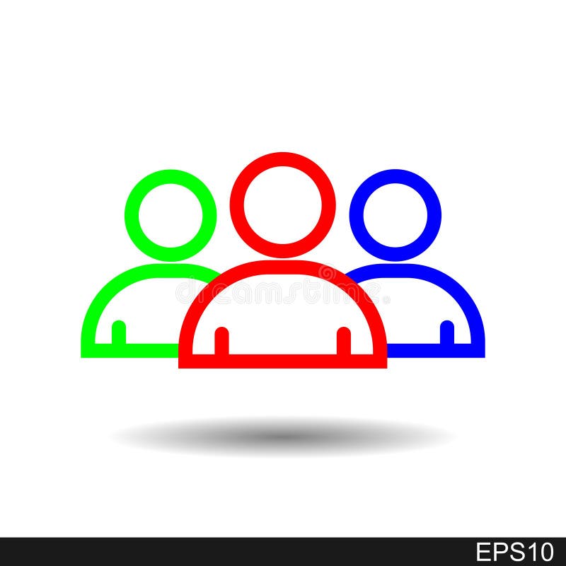 Squad Icon Vector Illustration Stock Vector - Illustration of flat ...