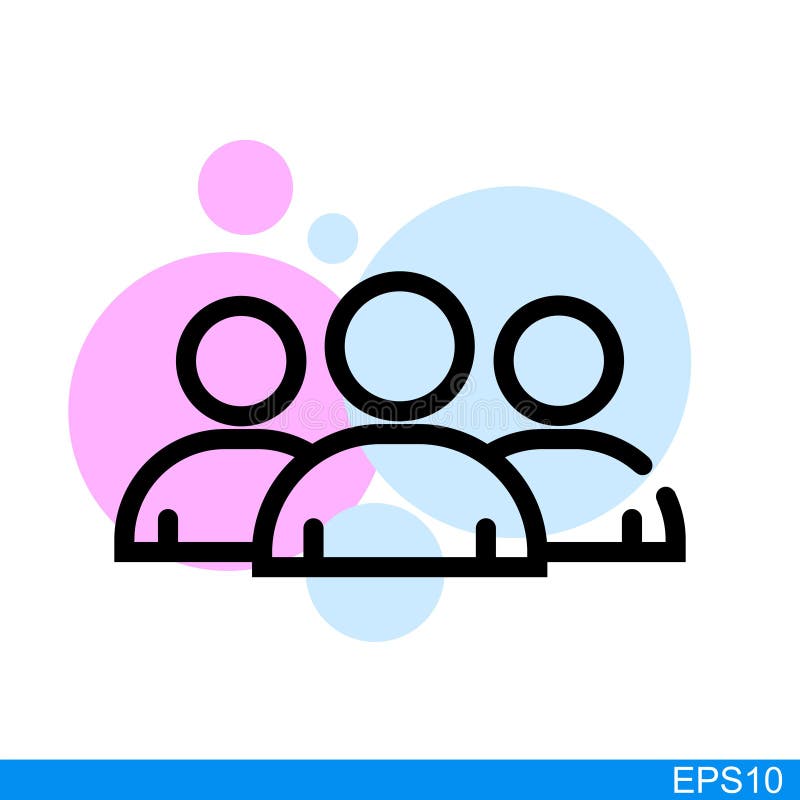 Squad Icon Vector Illustration Stock Vector - Illustration of flat ...