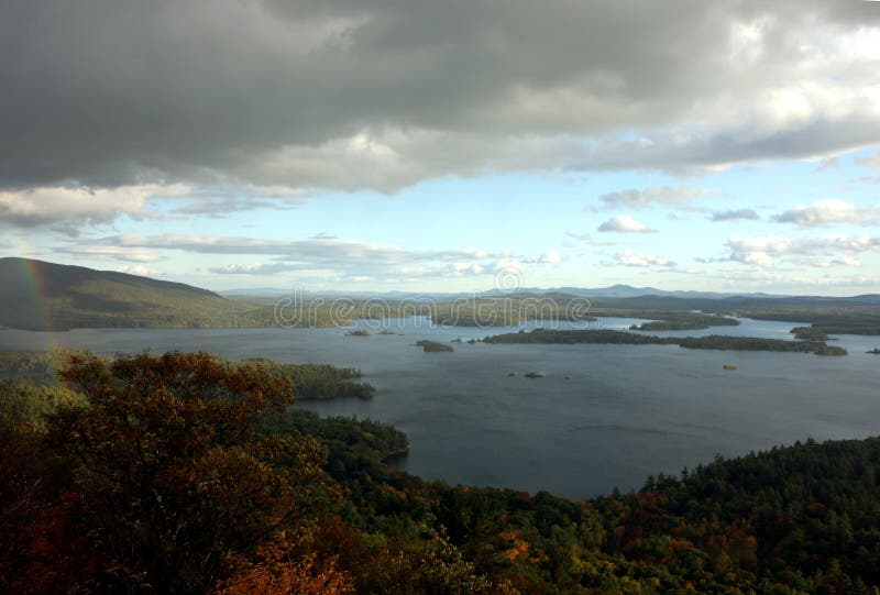 Squam lake stock image. Image of natural, color, autumn - 16138901