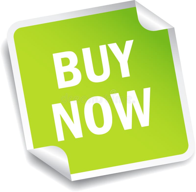 Buy now vector sticker stock illustration. Illustration of business ...
