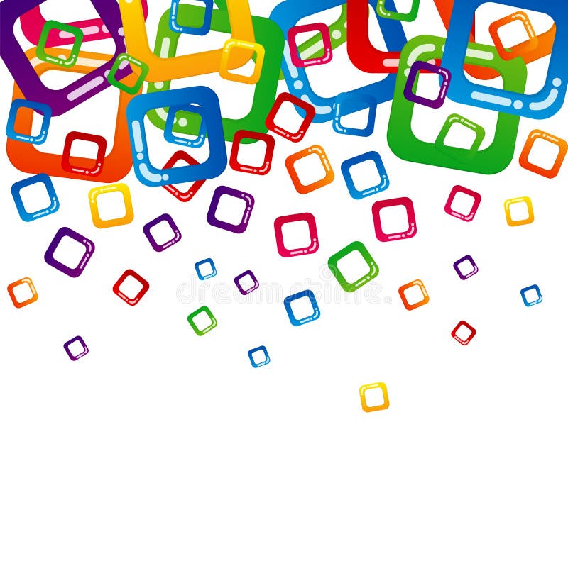 Square abstract background stock vector. Illustration of creative ...