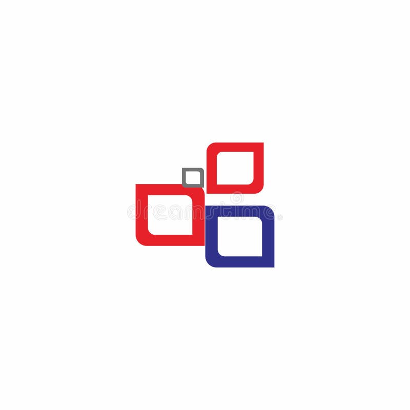 Square abstract logo stock illustration. Illustration of square - 82443637
