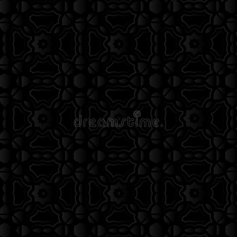 Square Abstract Ornamental Floral Pattern Background Design Stock ...