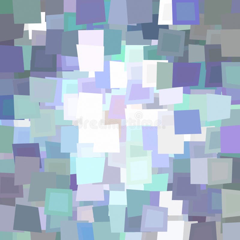 Square Abstract in Pastel Colors Stock Illustration - Illustration of ...