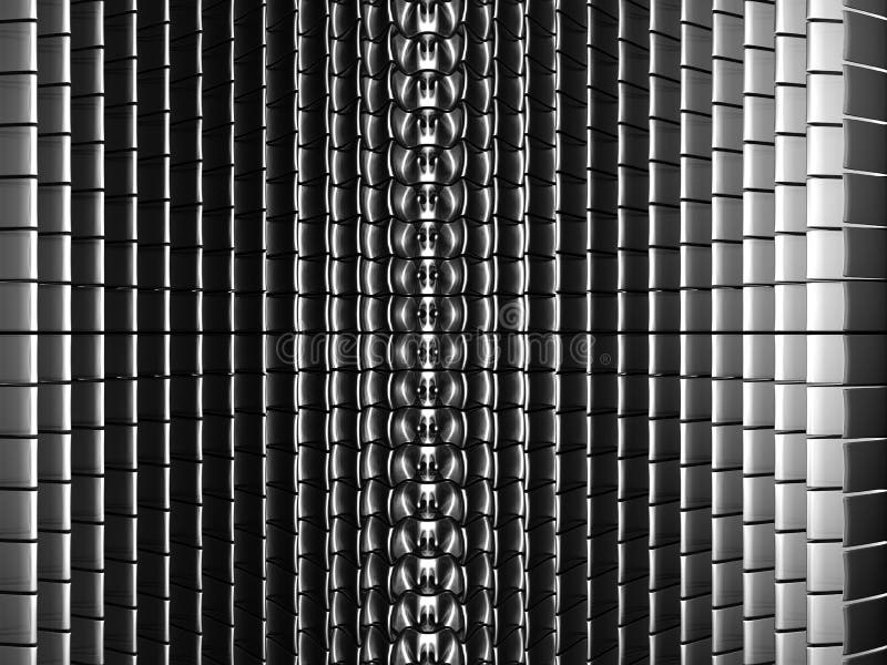 Square Abstract Silver Background Stock Illustration - Illustration of ...