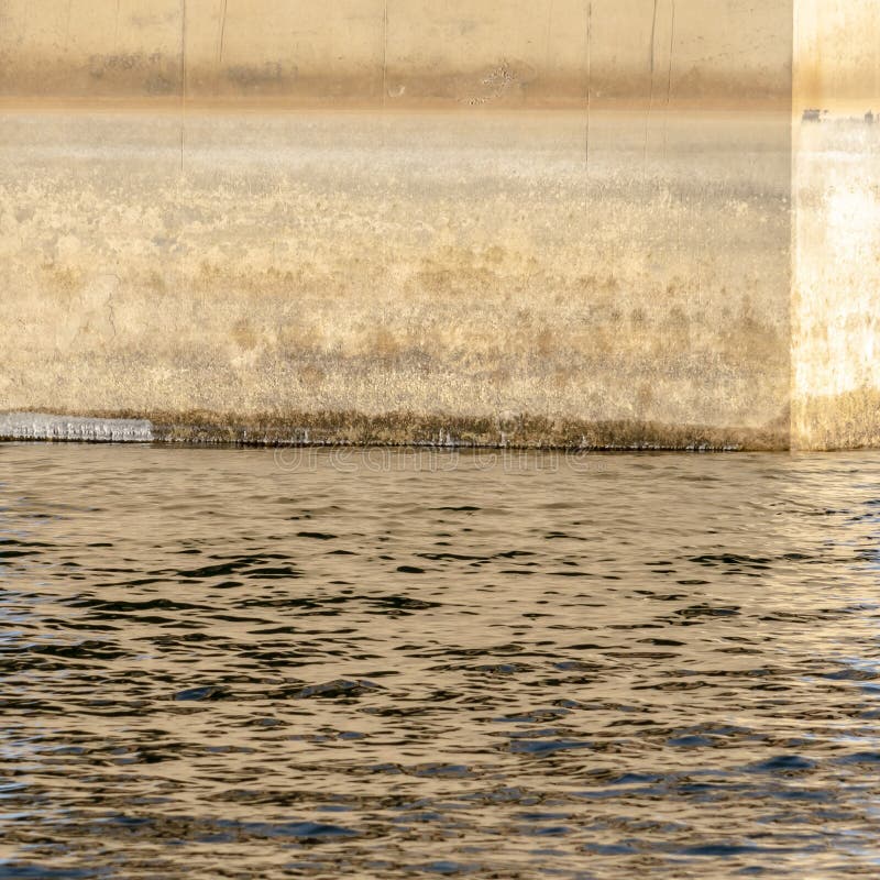 Square Abutment or Pier Foundation Supporting the Deck of a Stringer or ...