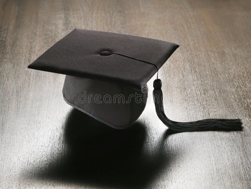 Graduation cap stock photo. Image of accomplishment, final - 1571556
