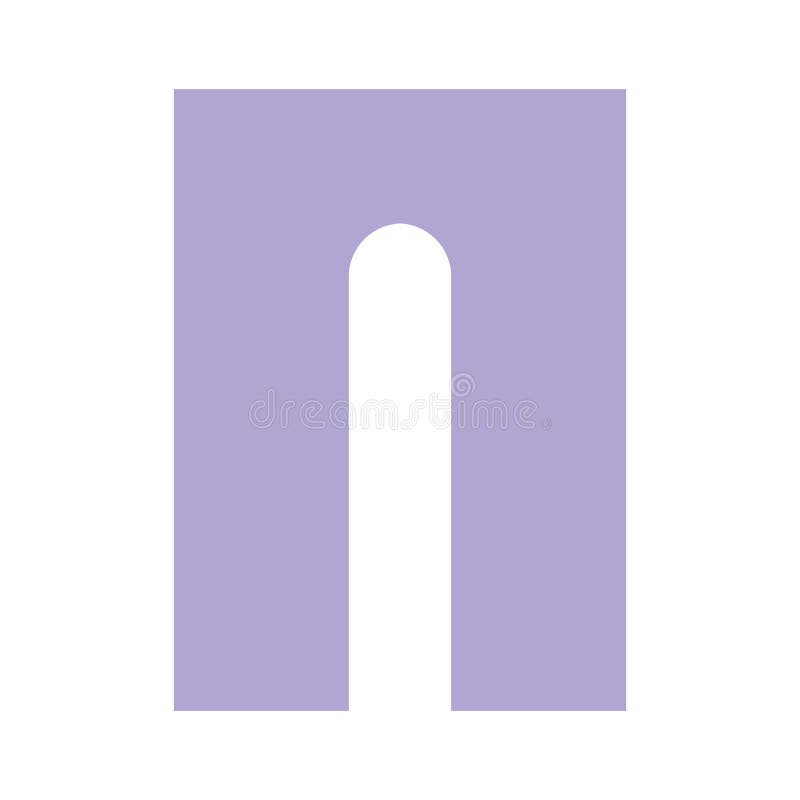 Square Arch Geometric Shape Stock Vector - Illustration of abstract ...