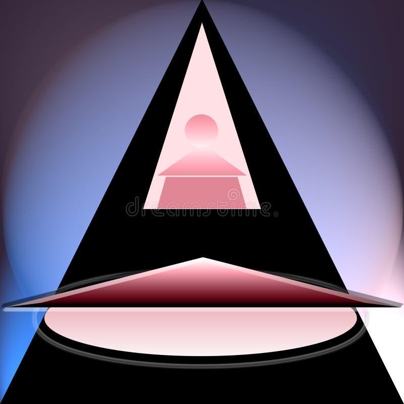 Fantasy Alien Outerspace Scene Conceptual Art Stock Illustration ...