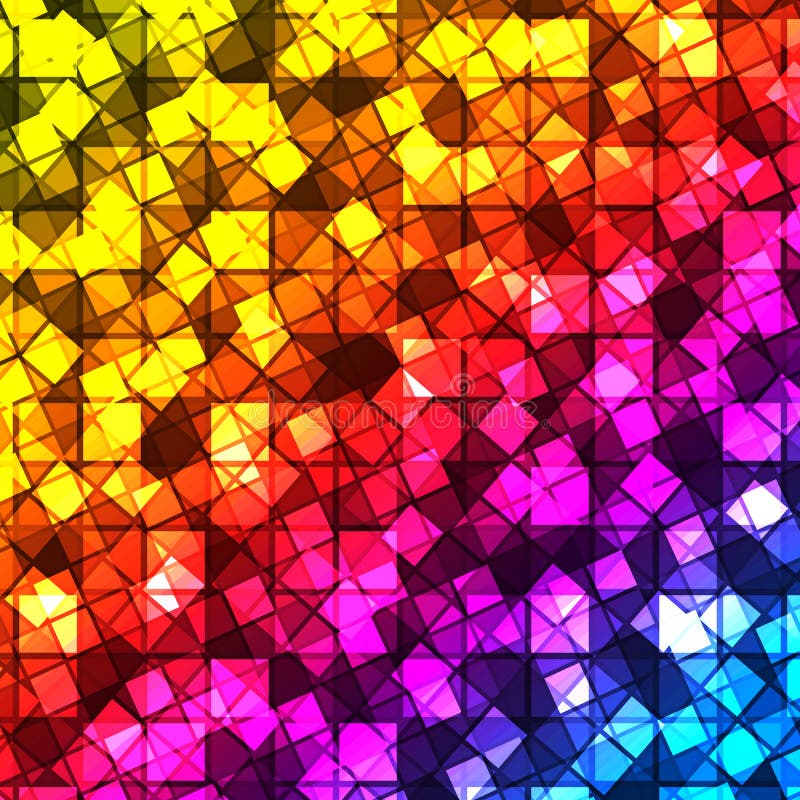 Square background rainbow stock vector. Illustration of background ...