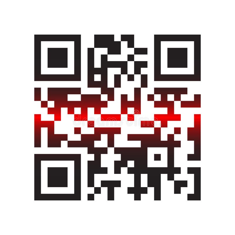 Square Barcode stock vector. Illustration of manufactured - 93931851