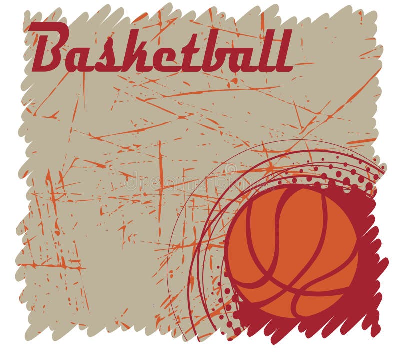 Square basketball banner stock vector. Illustration of modern - 59781185