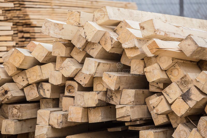 Square Beam. Building Material for Sale Stock Image - Image of beam ...
