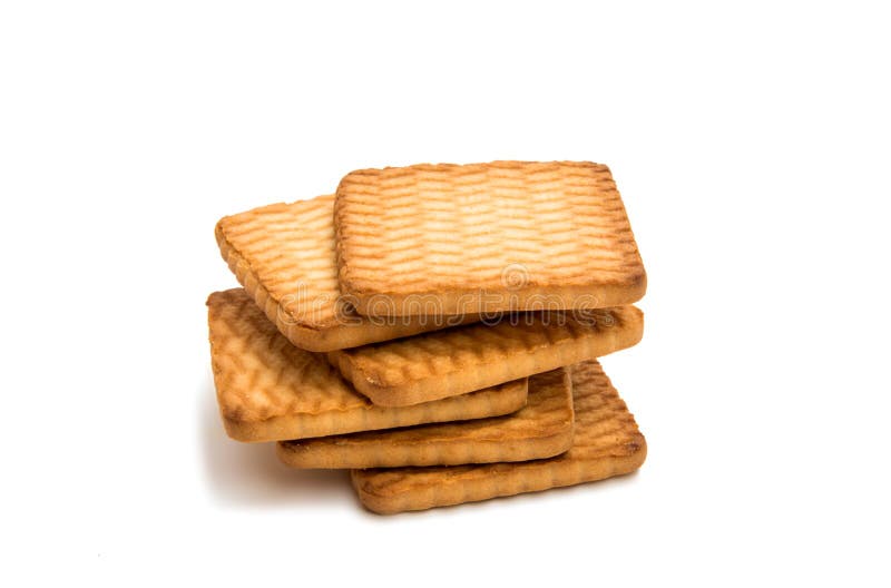 Square Biscuit isolated stock image. Image of background - 88348789