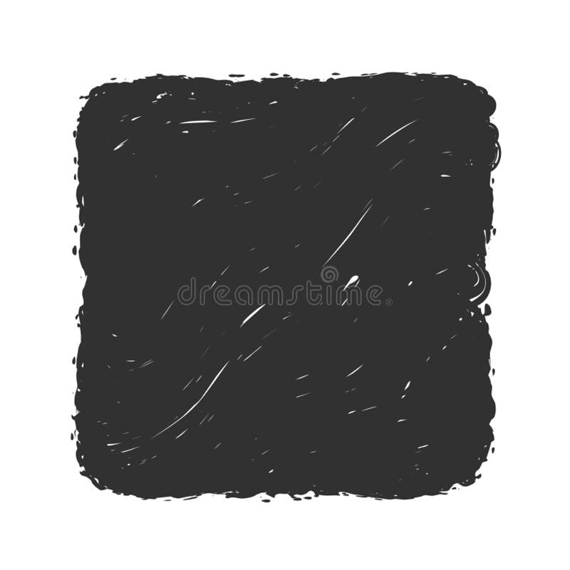 Square Bold Stamp stock illustration. Illustration of shape - 207443789