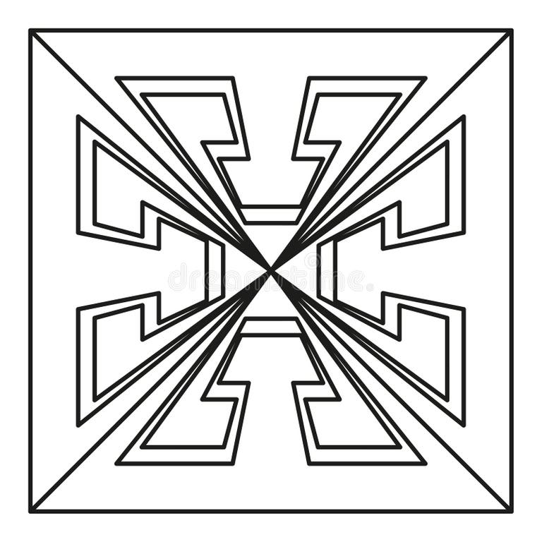 Black Outline Element Stock Illustrations – 1,021,463 Black Outline ...