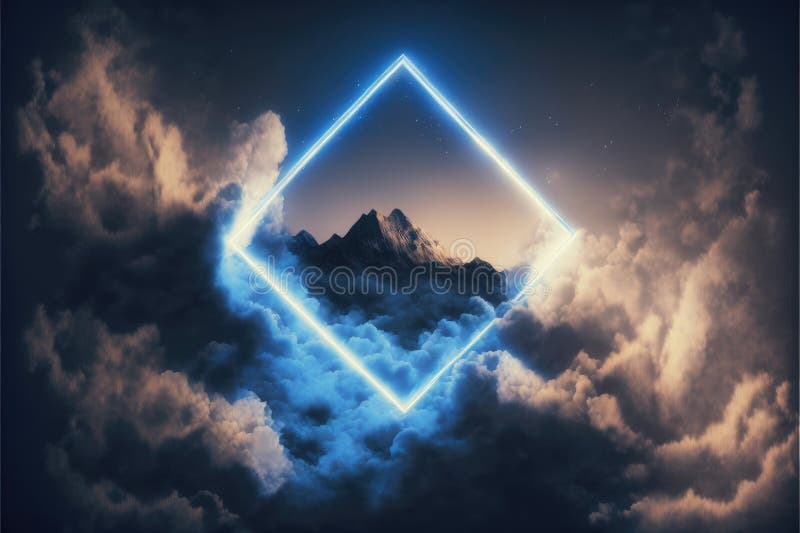 Square Cloud Frame Border Stock Illustrations – 3,025 Square Cloud ...