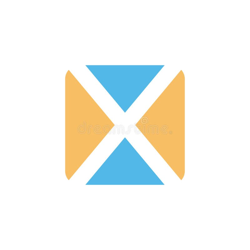 Square Box Shape Style Modern Icon Logo Stock Vector - Illustration of ...