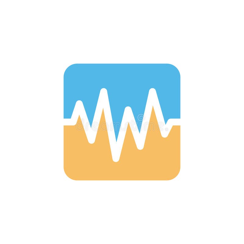 Square Box Shape Style Modern Icon Logo Stock Vector - Illustration of ...