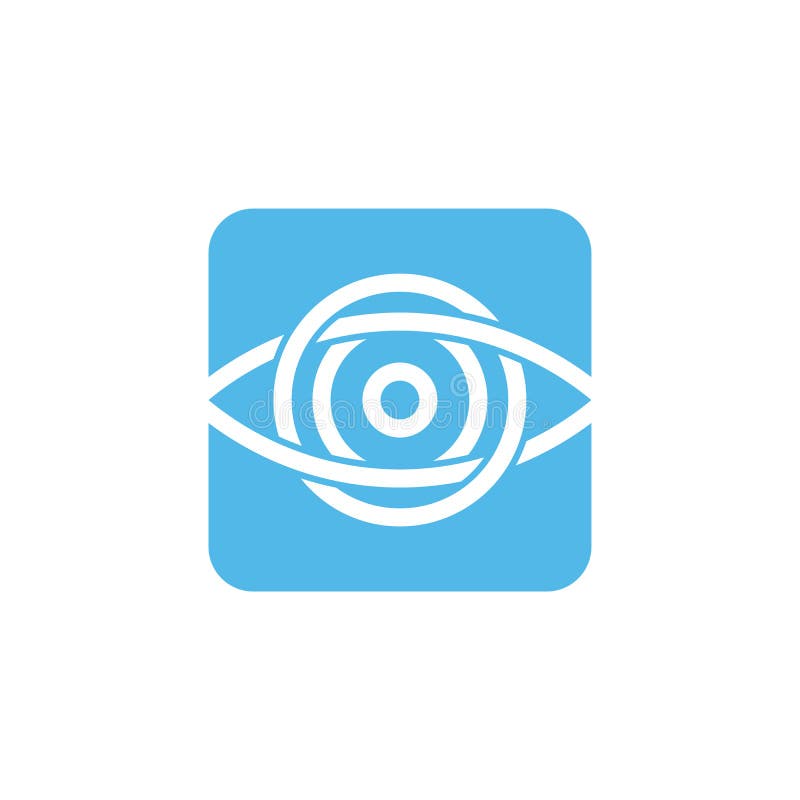 Square Box Shape Style Modern Icon Logo Stock Vector - Illustration of ...