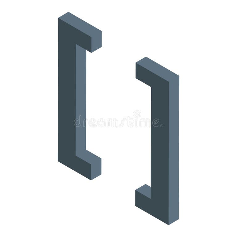 Empty Brackets Stock Illustrations – 680 Empty Brackets Stock ...