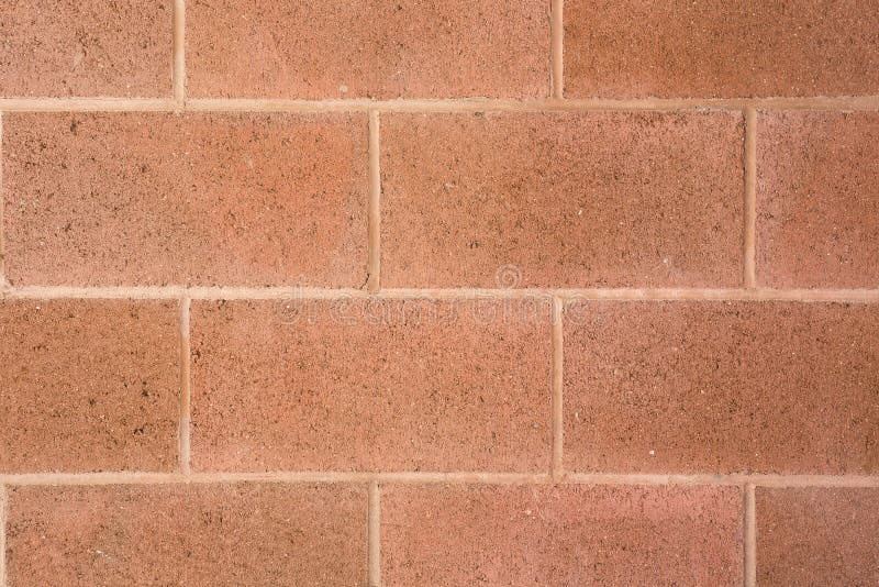 Square Brick Wall Background and Texture Stock Image - Image of cement ...