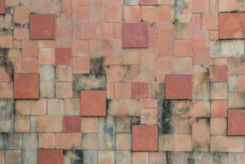 Square Bricks Scattered On The Summer Light Roof Stock Image - Image of ...