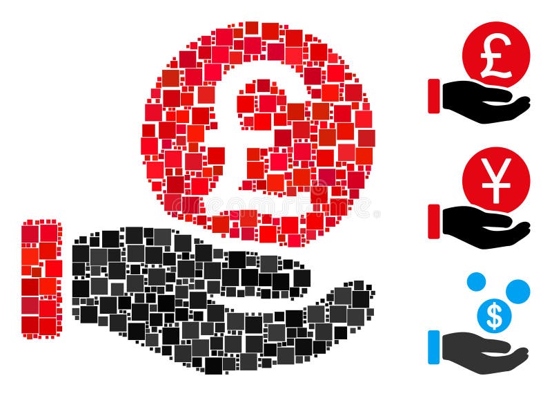 Icon Pay Pound Square Stock Illustrations – 203 Icon Pay Pound Square ...