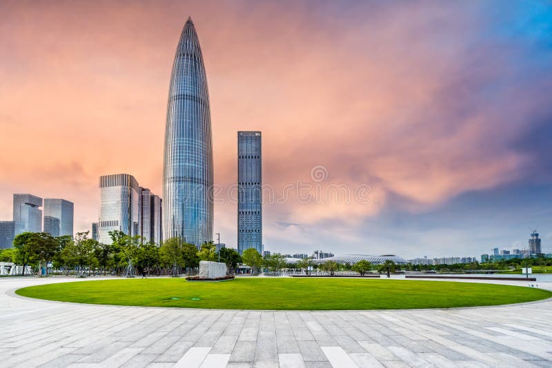 Square and Building in City of China Editorial Photo - Image of outdoor ...