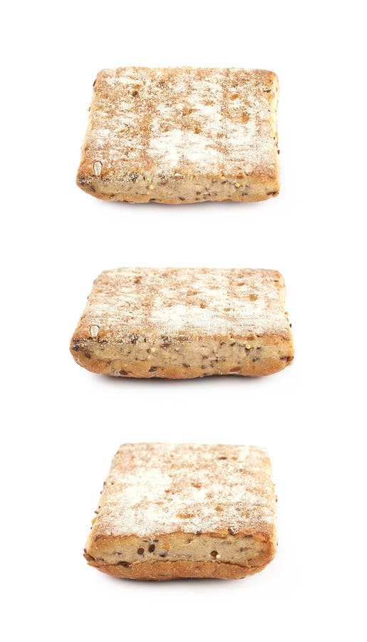 Square Burger Bread Isolated Stock Photo - Image of brown, meal: 93556904