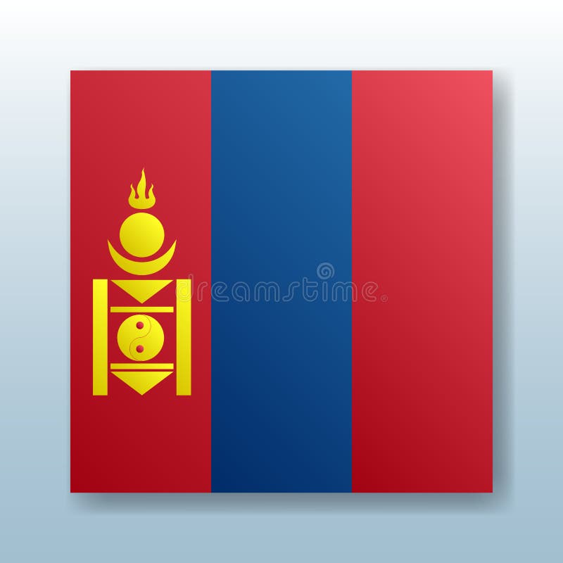 Mongolia symbol. stock vector. Illustration of mark - 168960152