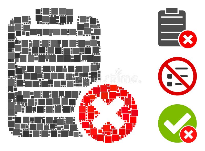 Cancel Collage Stock Illustrations – 6,086 Cancel Collage Stock ...