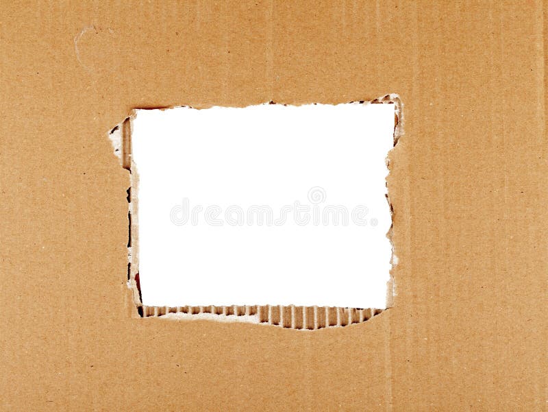 Inside the cardboard box stock image. Image of merchandise - 7615963