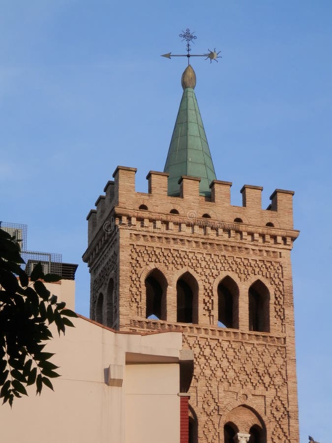 Square castle tower stock image. Image of castle, sightseeing - 100999659