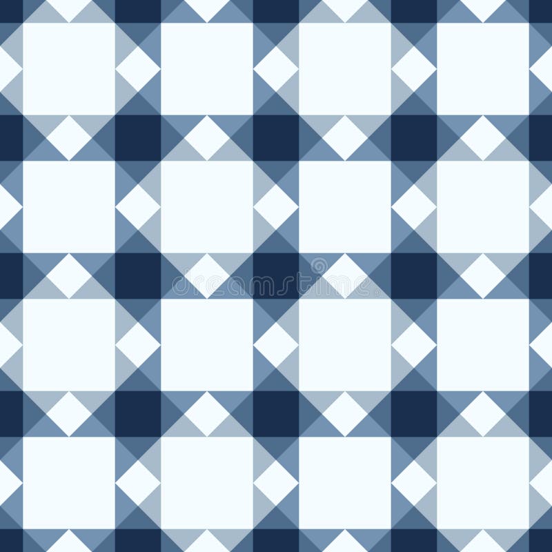 Square Checks Seamless Pattern Background Stock Vector - Illustration ...