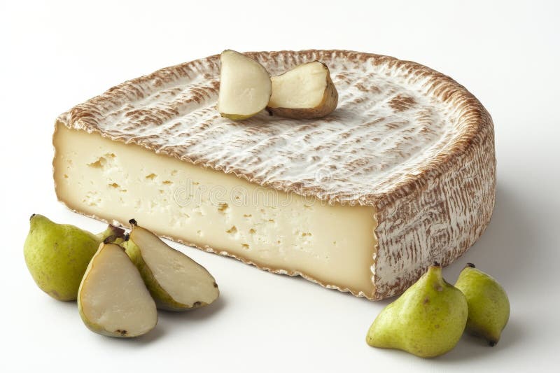 A Square Cheese Slice Standing Alone on a Transparent Background Stock ...