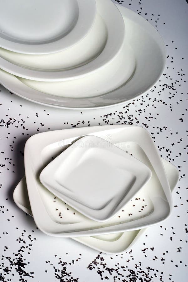 Square Shaped Serving Plates Stock Photos - Free & Royalty-Free Stock ...