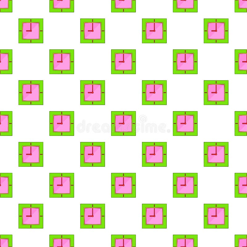 Square Clock Isometric Icon Stock Vector - Illustration of background ...