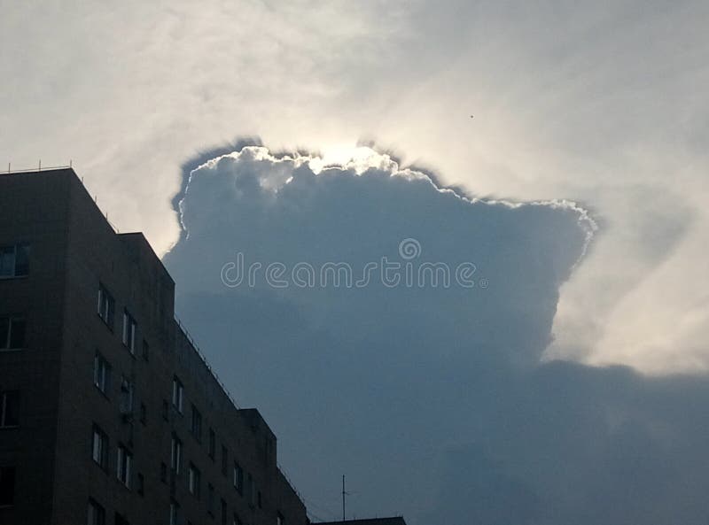 Square cloud stock image. Image of rays, cloud, cloudy - 159842535