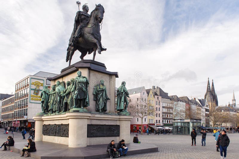 Historic Monument in Cologne, Germany Editorial Photography - Image of ...
