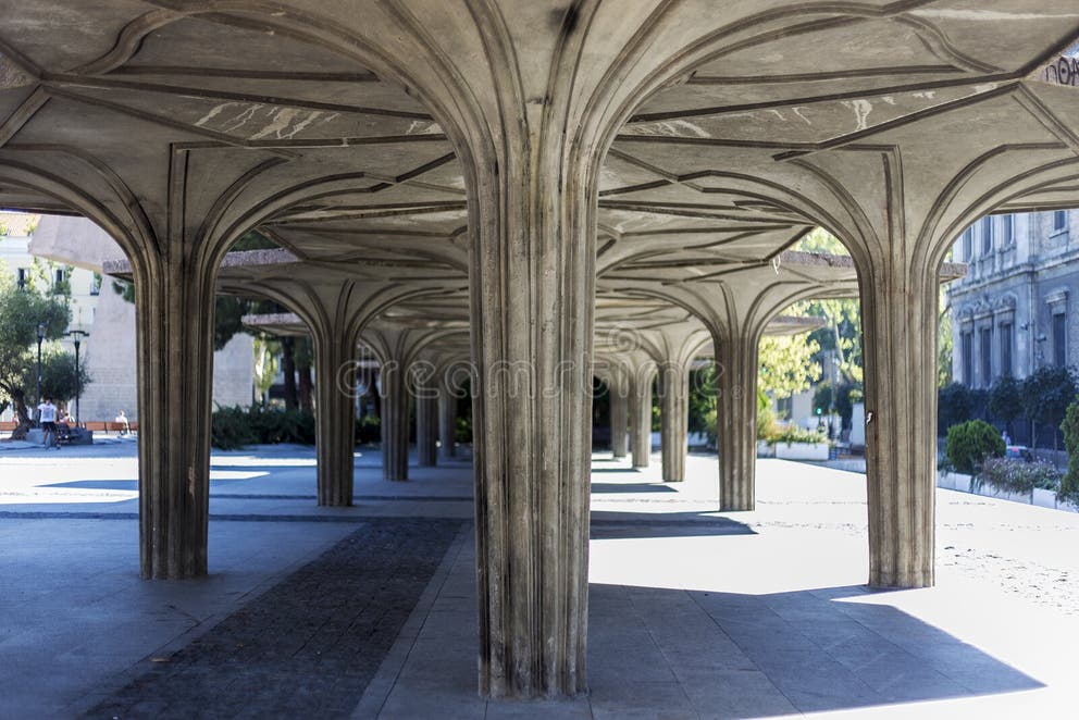 Square Colon stock image. Image of spain, conqueror, holidays - 36790065