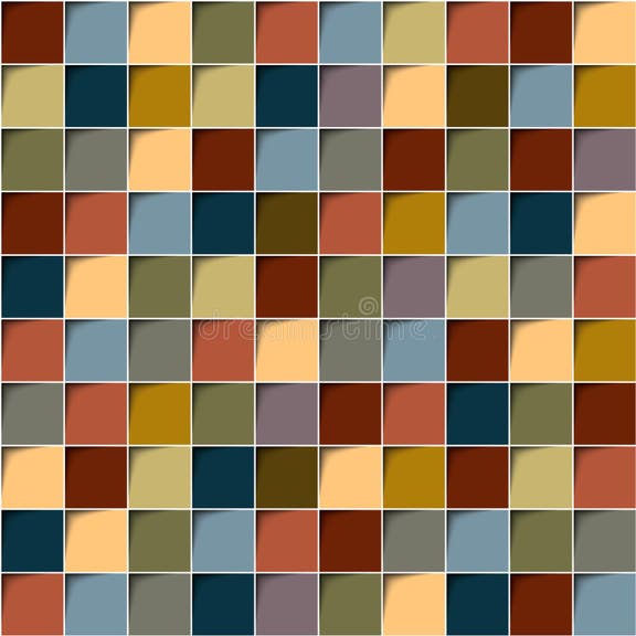 Square color background stock vector. Illustration of cube - 90789041